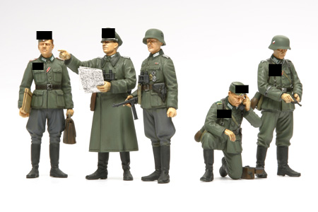 Tamiya 35298 German Field Commander Set