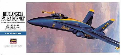 Hasegawa D10 Blue Angels F/A-18A