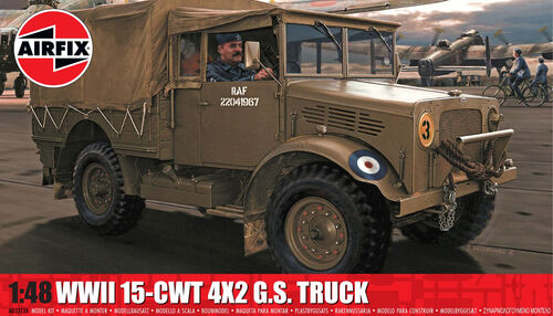 Airfix 03313A British RAF WWII 15-CWT 4x2 General Service Truck (Bedford MWD)