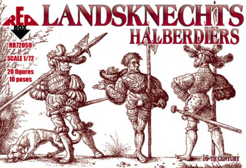 Red Box 72059 Landsknechts Halberd 16th century