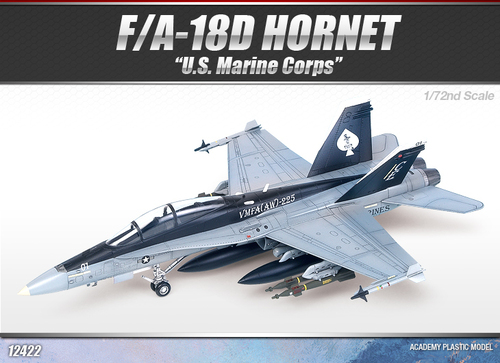 Academy 12422 McDonnel-Douglas F/A-18D Hornet U.S. Marine Corps