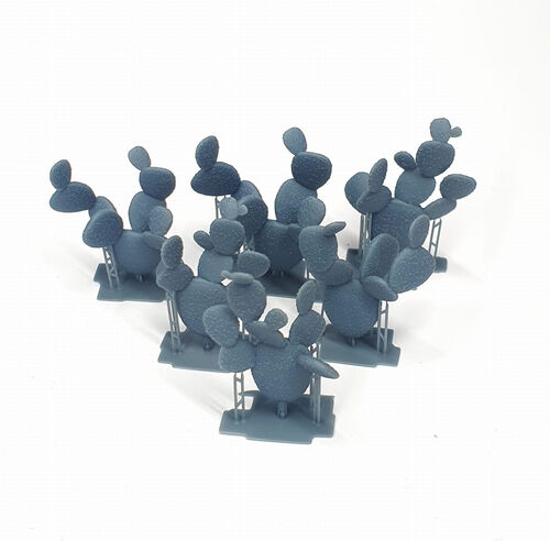 Pimp My Miniatures DIO-032 Cactus medium size set (flat shape / 6 pcs)