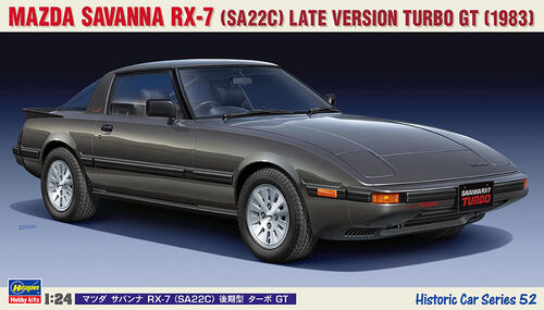 Hasegawa HC52 21152 Mazda Savanna RX-7 (SA22C) Late Version Turbo GT (1983)