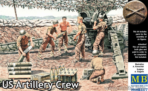 Master Box 3577 US Artillery Crew (Vietnam War 1965-1973)