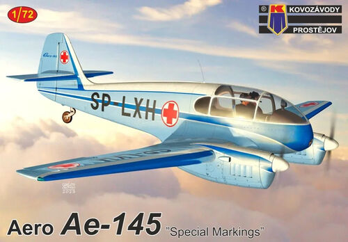 DISCONTINUED Kovozavody Prostejov 72434 Aero Ae-145 'Special Markings'