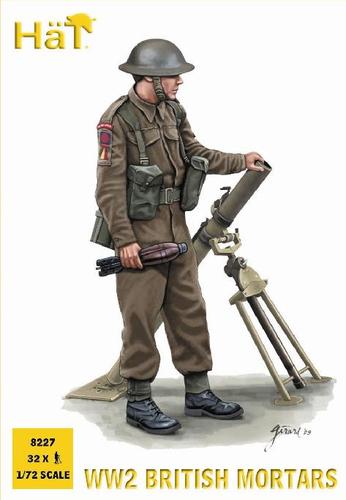 Hat 8227 WWII British Mortars