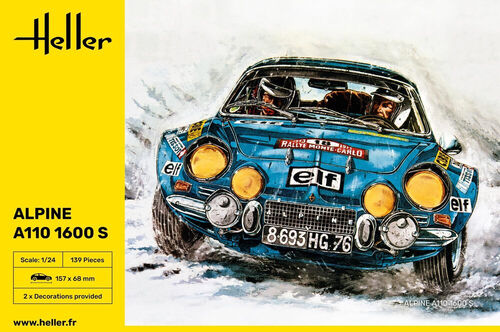 Heller 80745 Alpine A110 1600 S