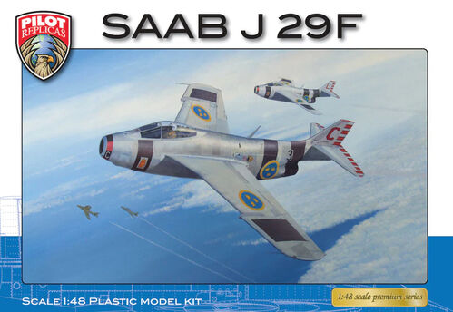 Pilot Replicas 48A002 Saab J-29 F 'Tunnan' in Swedish Service
