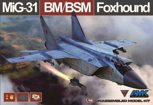 AMK - Avant Garde Model Kits 88003A MIKOYAN MIG 31BM/BSM FOXHOUND