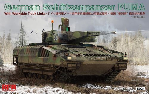 Rye Field Model RM-5021 German Schutzenpanzer PUMA with workable track links