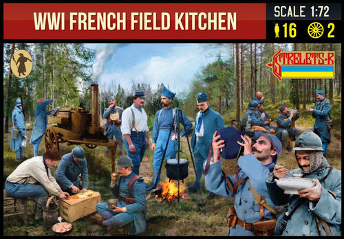 Strelets-R 29272 French WWI Field Kitchen
