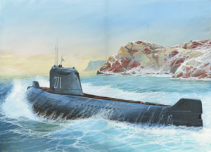 Zvezda 9025 K-19 Soviet Nuclear Submarine