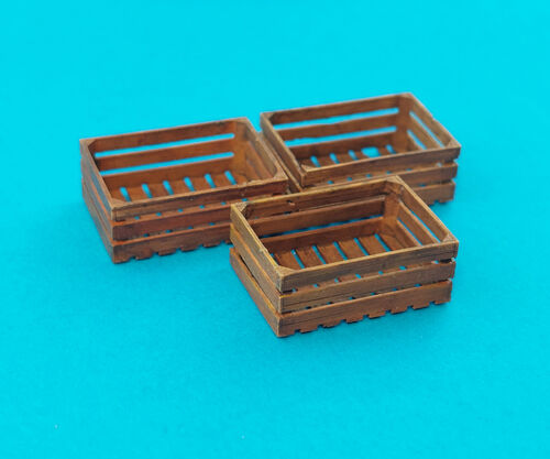 Point Of No Return 24-25008 Skrzynki Drewaniane na Warzywa (3 skrzynie)