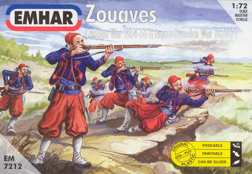 Emhar 7212 French Zouaves (Crimean War and Franco-Prussian War)