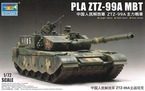 Trumpeter 07171 PLA Ztz-99A MBT