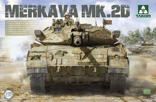Takom 2133 Merkava 2D Israel Defence Forces Main Battle Tank