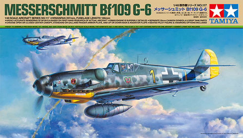 Tamiya 61117 Messerschmitt Bf 109 G-6