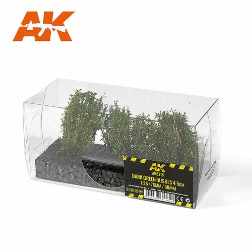 AK-Interactive 8215 Dark Green Bushes 4-6cm