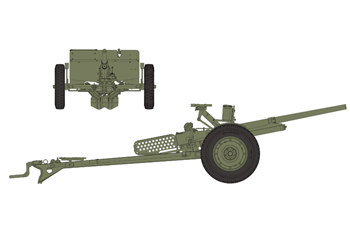 Bronco CB35147 WWII US army M3A1 37mm anti-tank gun