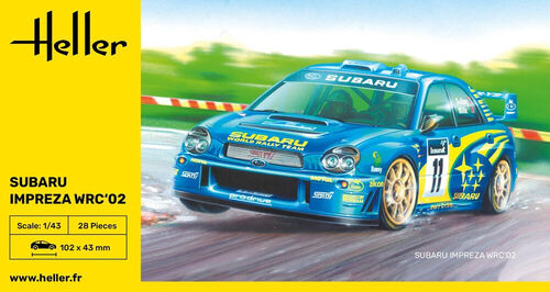 Heller 80199 Subaru Impreza WRC'02