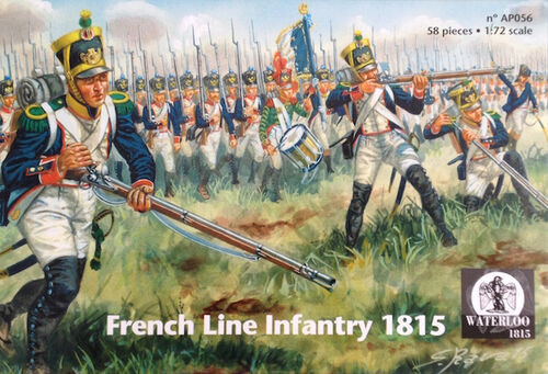 Waterloo 1815 AP056 French Line Infantry 1815 (58 pcs)