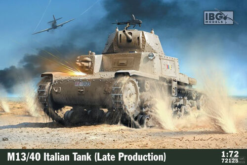 IBG 72125 M13/40 Italian Tank (Late Production)