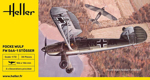 Heller 80238 Focke Wulf Fw 56A-1 Stösser