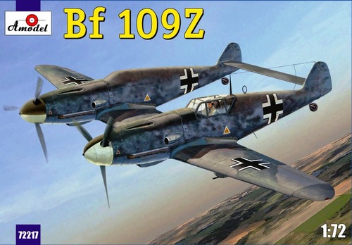 A-Model 72217 German IIWW fighter Messerschmitt Bf-109Z