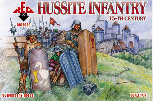 Red Box 72039 Hussite Infantry XV Century
