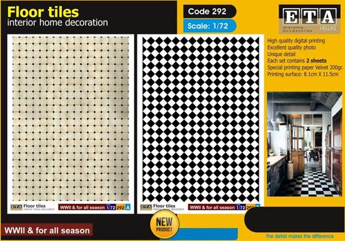 ETA DIORAMA ACCESSORIES 292 Floor Tiles