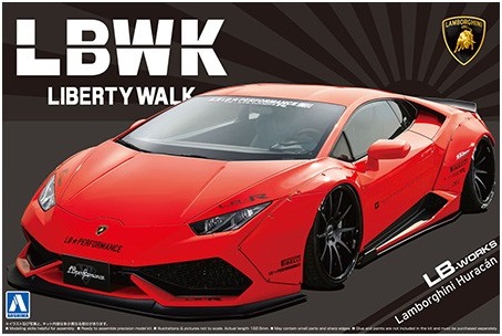 Aoshima 05988 LB-Works Lamborghini Huracan Ver.1