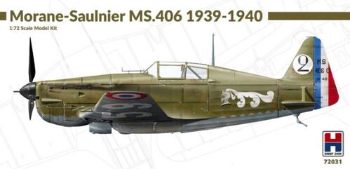 Hobby 2000 72031 Morane-Saulnier MS.406 1939-40