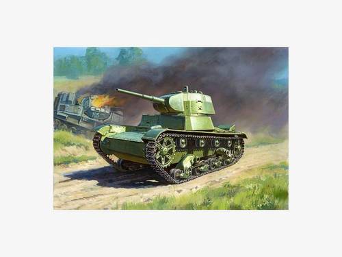 Zvezda 6113 Soviet LIGHT. Tank T-26