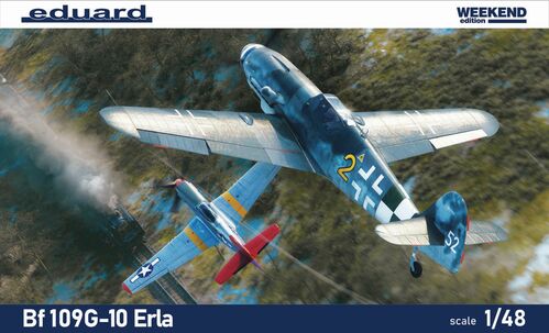 DISCONTINUED Eduard 84174 Bf 109G-10 ERLA Weekend edition