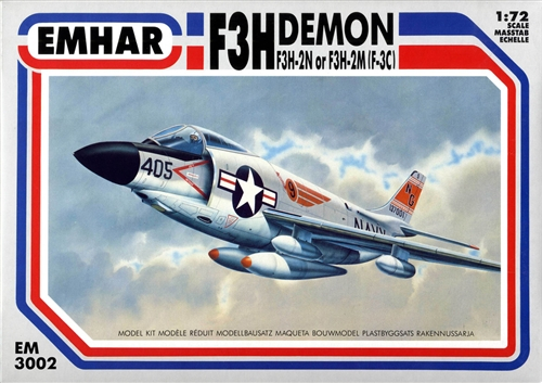 Emhar 3002 McDonnell F3H-2M / F3H-2N (F-3C) Demon