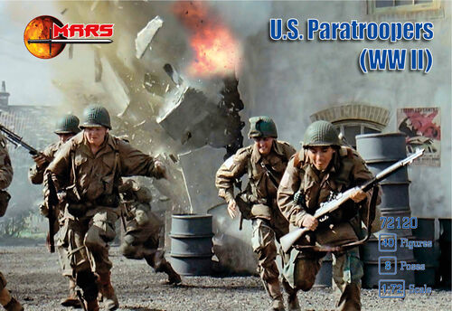 Mars 72120 US WWII Paratroopers