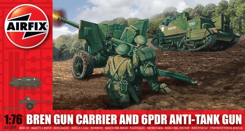 Airfix 01309 Bren Gun Carrier and 6pdr Anti-Tank Gun