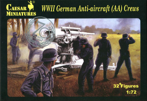 Caesar Miniatures H089 WWII German Anti-aircraft (AA) Crew