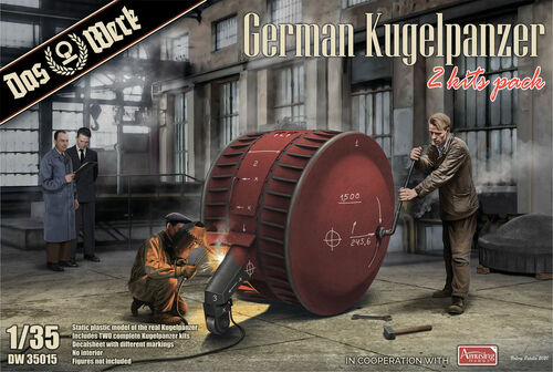 Das Werk 35015 German Kugelpanzer (2 Kits Pack)