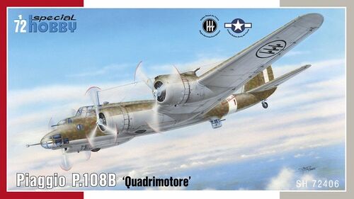 Special Hobby 72406 Piaggio P.108B 'Quadrimotore'