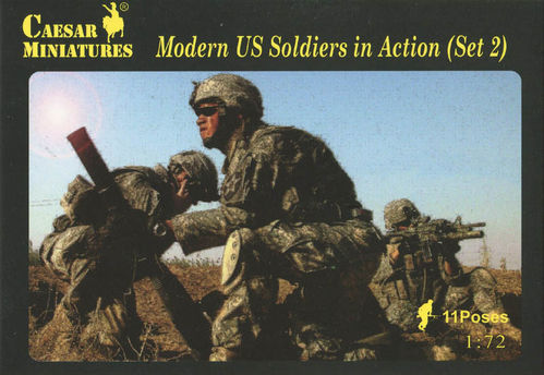 Caesar Miniatures H094 Modern US Soldiers in Action (Set 2)