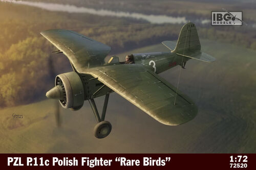 IBG 72520 PZL P.11c Polish Fighter 'Rare Birds'