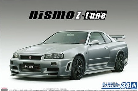 Aoshima 05831 Nismo BNR34 Skyline GT-R Z-t