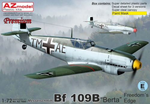 AZ-Model 7888 Messerschmitt Bf 109B 'Berta' Freedom's Edge