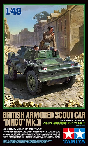 Tamiya 32581 British Armored Scout Car "Dingo" Mk.II