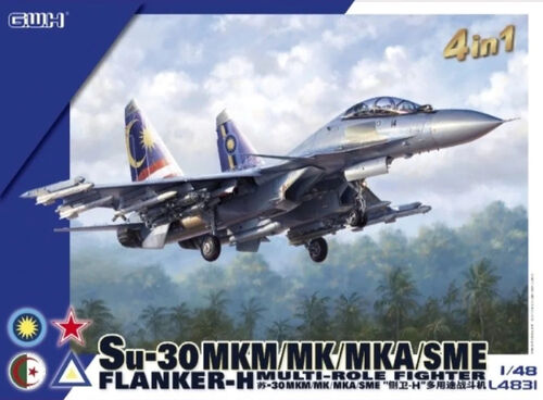 Lion Roar L4831 Su-30 MKM / MK / MKA / SME 'Flanker H' Multirole Fighter 4 In 1