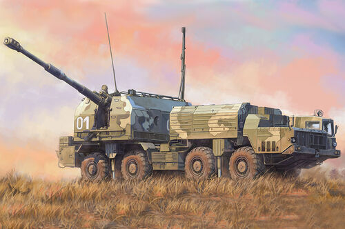 Hobby Boss 82938 Russian 130mm Coastal Defense Gun A-222 Bereg