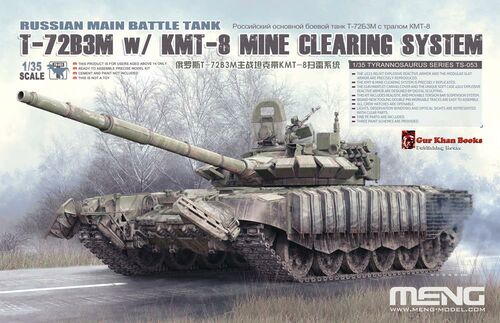 Meng Model TS053 T-72B3M w/KMT-8 Mine Clearing System