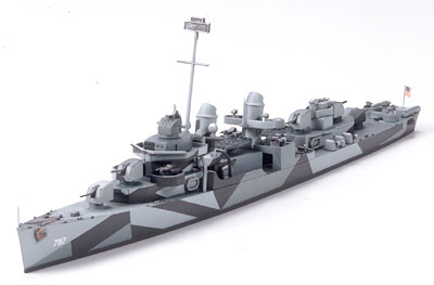 Tamiya 31907 U.S.Navy Fletcher Class Destroyer DD-797 Cushing