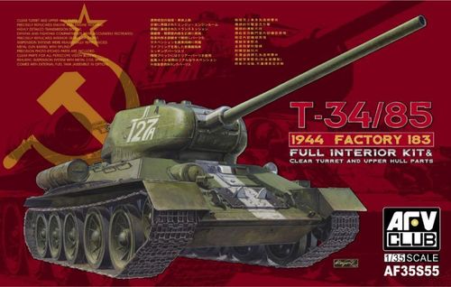 AFV Club 35S55 T-34/85 Model 1944 Factory No 183